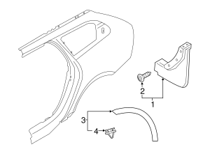 31420852 - Wheel Flare - 2017-2020 Volvo | Volvo OEM Parts Direct