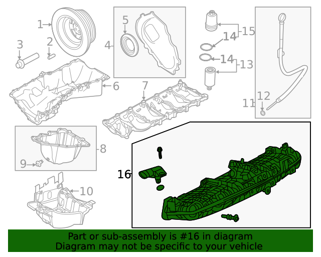 2019-2022 Land Rover Intake Manifold LR121255 | OEM Parts Online