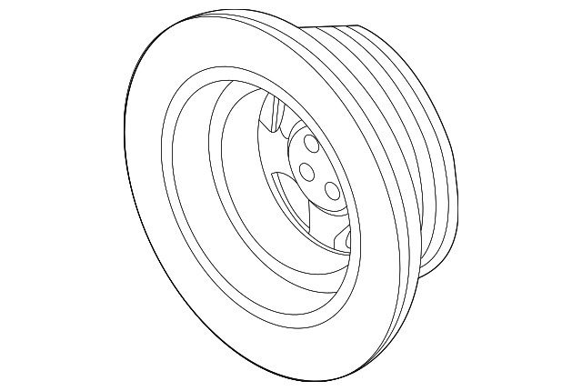 2019-2023 Land Rover Crankshaft Pulley LR121747 | OEM Parts Online