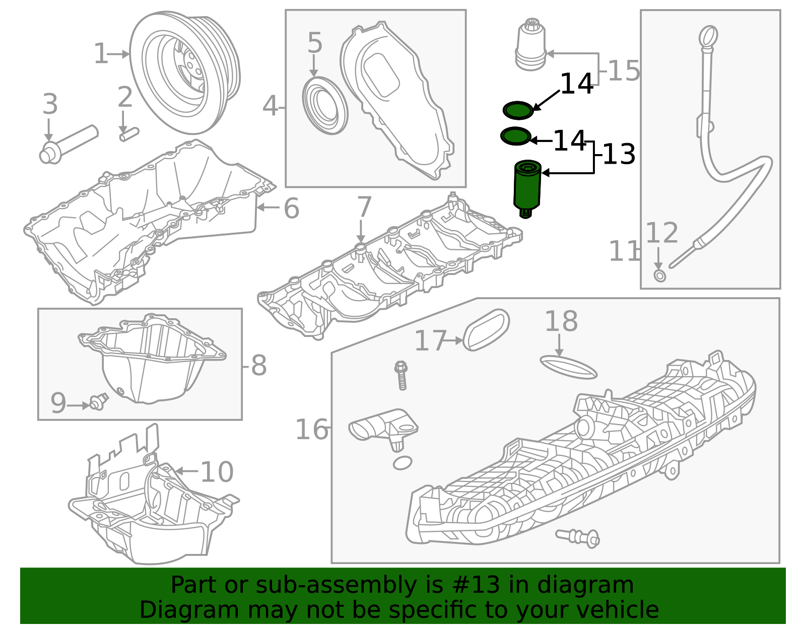 2019-2025 Land Rover Oil Filter LR133455 | OEM Parts Online