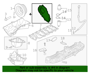 2019-2023 Land Rover Front Cover LR138831 | Land Rover of Raleigh