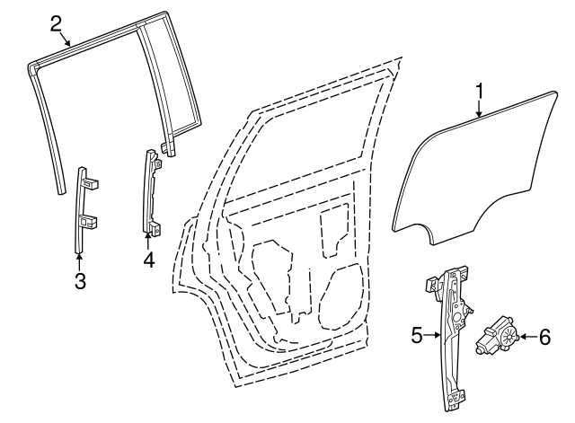 85170138 - Fixed Glass 2015-2020 GM | Chevrolet Parts Direct