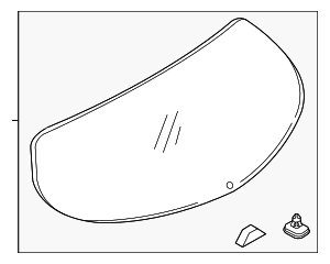 2017-2019 Mazda CX-5 Lift-Gate Glass KB7W-63-930A | TascaParts.com