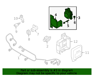 2020 Audi Distance Sensor 80A-907-541-D | Audi USA Parts