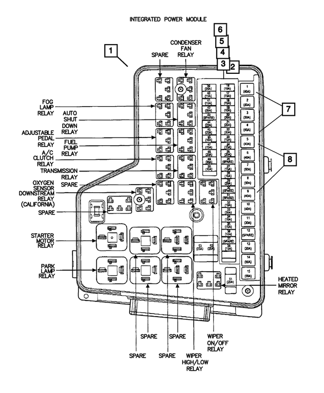 2007 Dodge Totally Integrated Power Module 4692115AL | Mopar eStore
