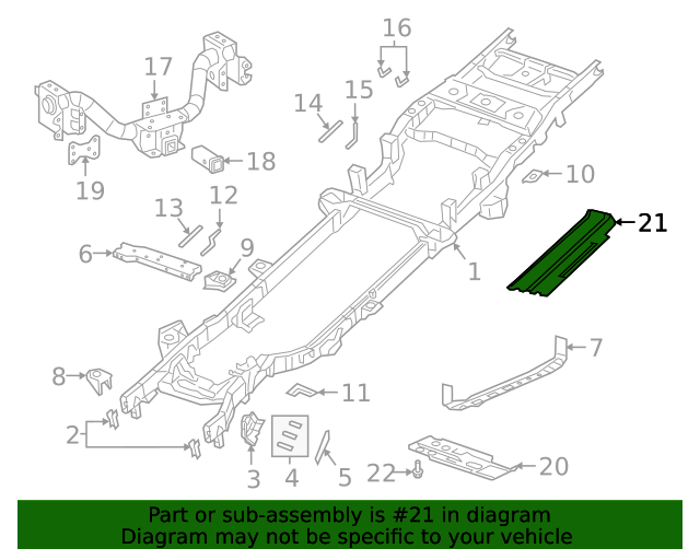 2019-2020 Ram 2500 Skid Plate 68196501AB | TascaParts.com