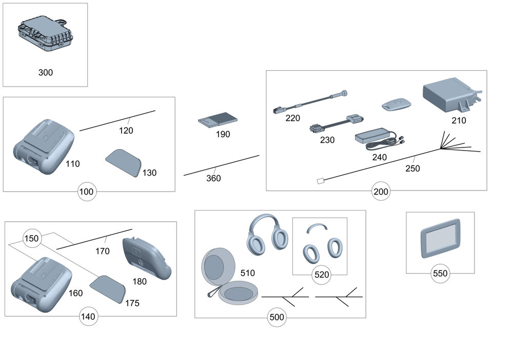 1995-2026 Mercedes-Benz Installation Kit Entmt 2138206603 | Mercedes ...