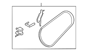 2008-2021 Subaru AC Belt 11718AA082 | OEM Parts Online