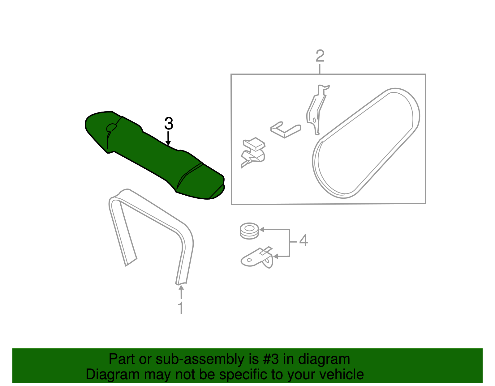 2008-2021 Subaru Belt Cover 23774AA030 | Subaru Parts Guys