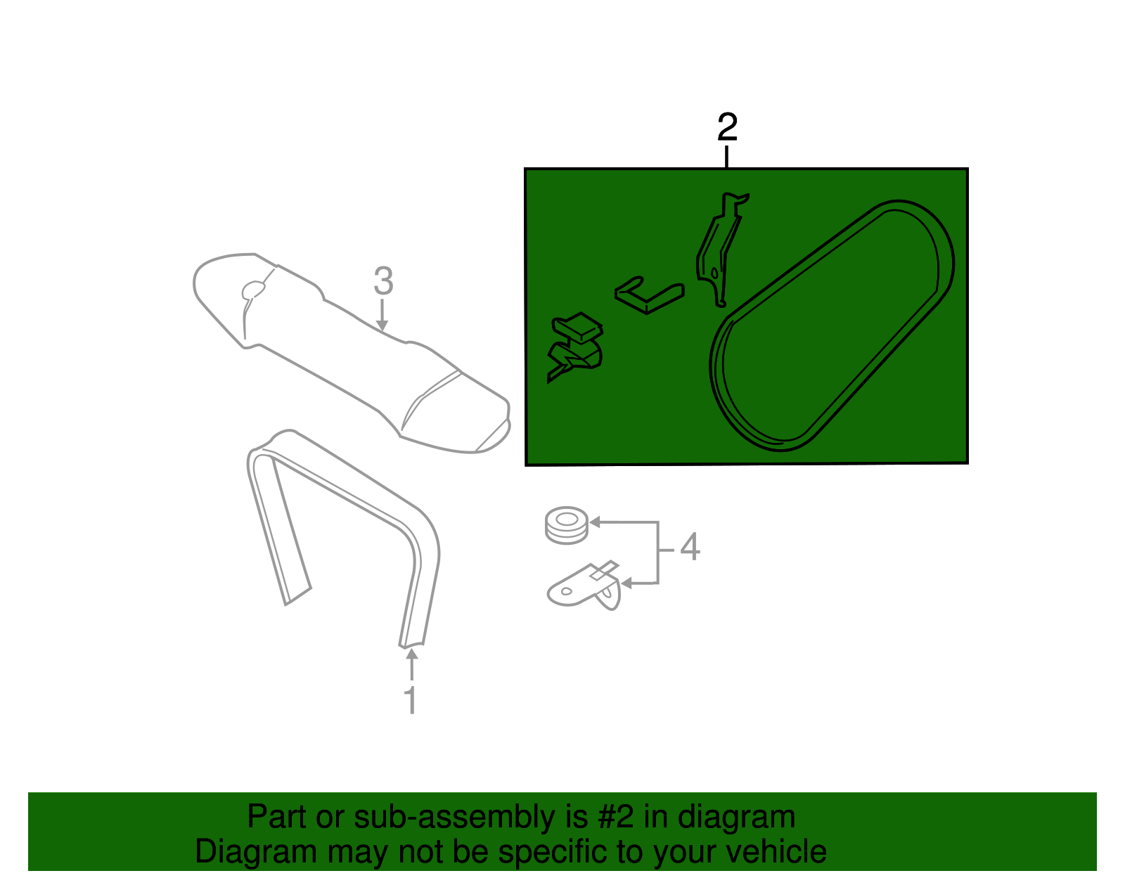2008-2021 Subaru Accessory Drive Belt 11718AA082 | AutoNationParts.com