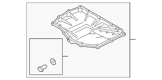 L1MZ-6675-C - Oil Pan 2020-2025 Ford | Ford Parts Direct