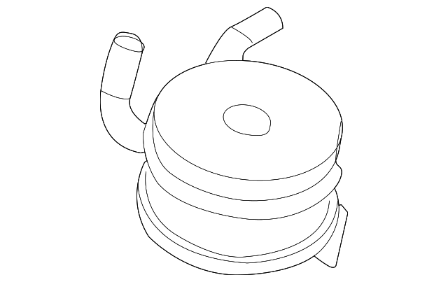 Oil Cooler - Toyota (15710-31021) | Toyota Parts