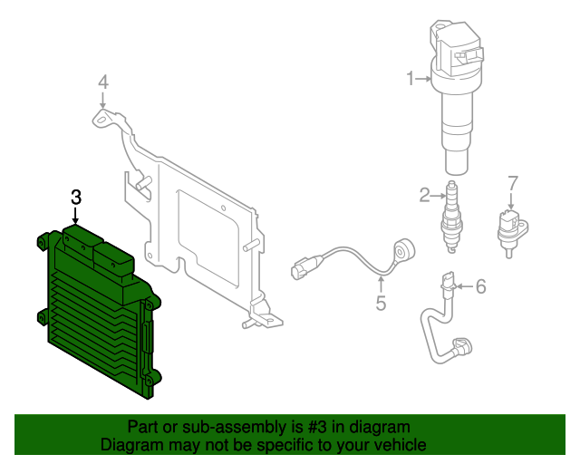2015-2016 Kia Forte Koup Ecm 39137-2EYB3 | Gary Rome Kia Parts