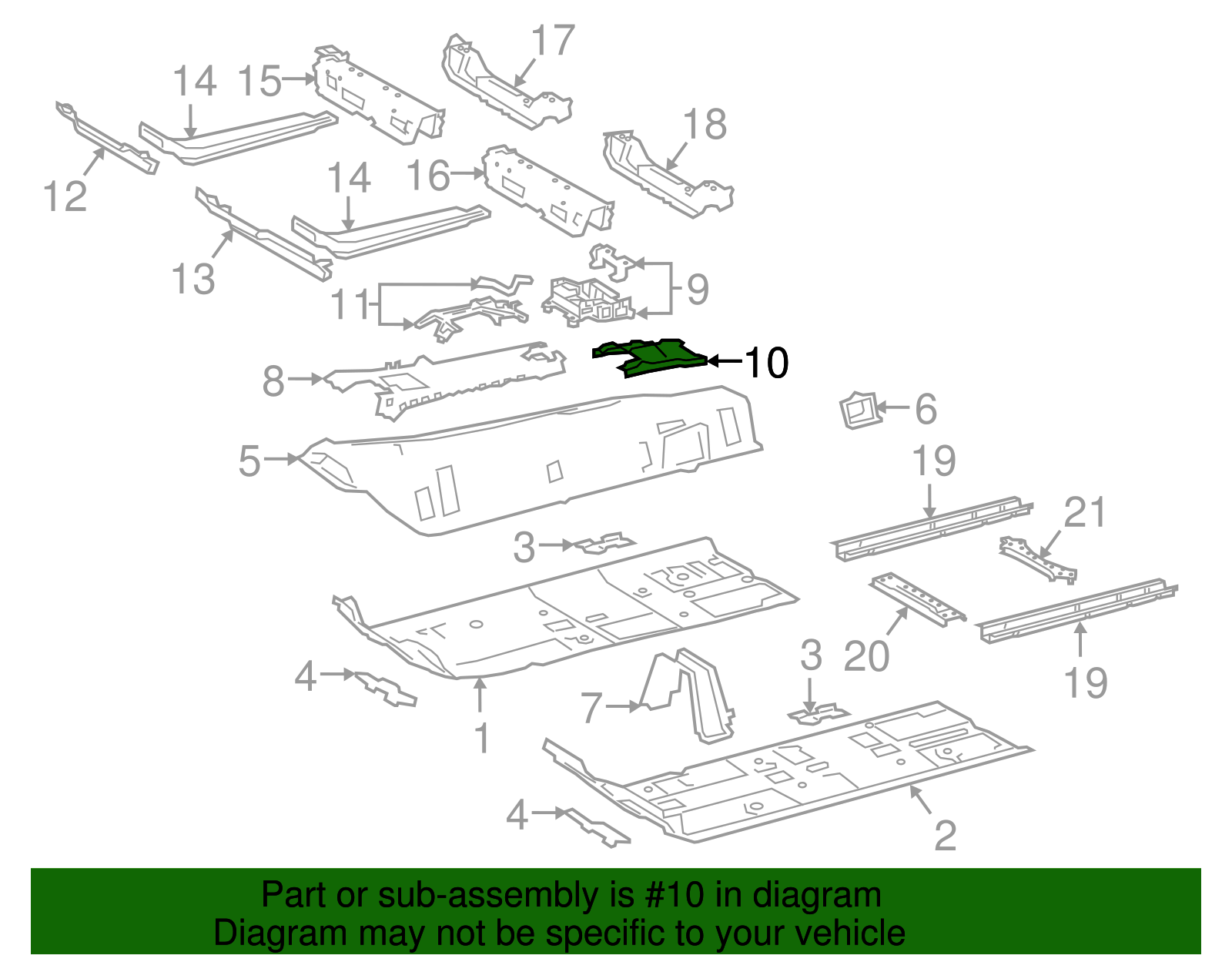 2018-2025 Toyota Side Extension 58316-06040 | Toyota San Diego Parts
