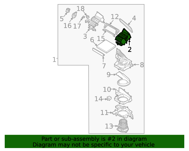 2021-2022 Kia K5 Intake Case 97131-L1100 | TascaParts.com