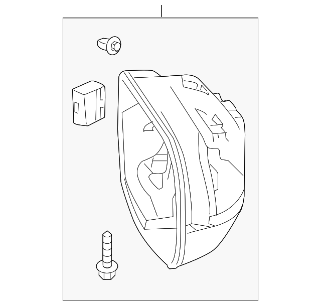 76205-T0A-A11 - Housing Set R - 2012-2014 Honda CR-V | Genuine Honda Parts