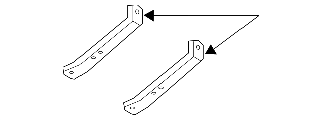 Genuine OEM Lower Bracket Part# 6400D977 Fits 2014-2019 Mitsubishi ...