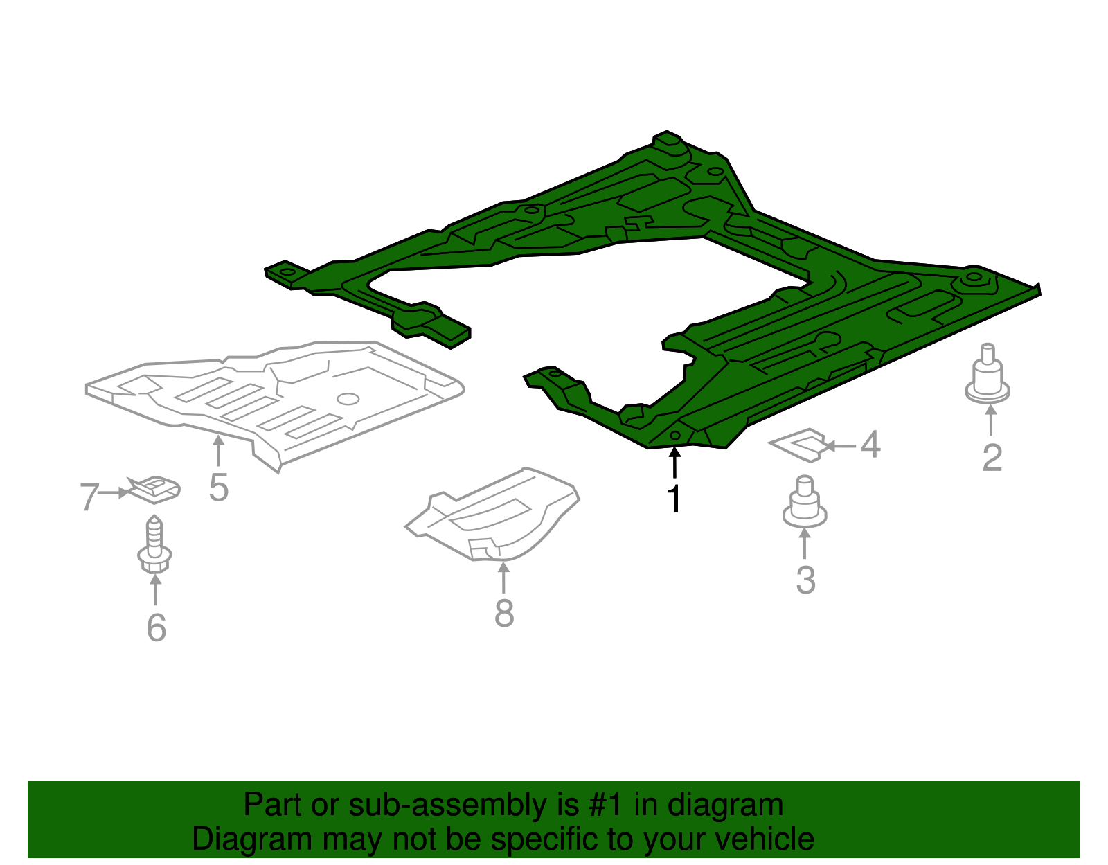 74116-TR3-A50 - Cover Engine (Lower) - 2014 2015 Honda Civic | Honda ...