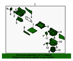 97100-A7000 - Blower Assembly 2014-2018 Kia | Kia.Parts Store