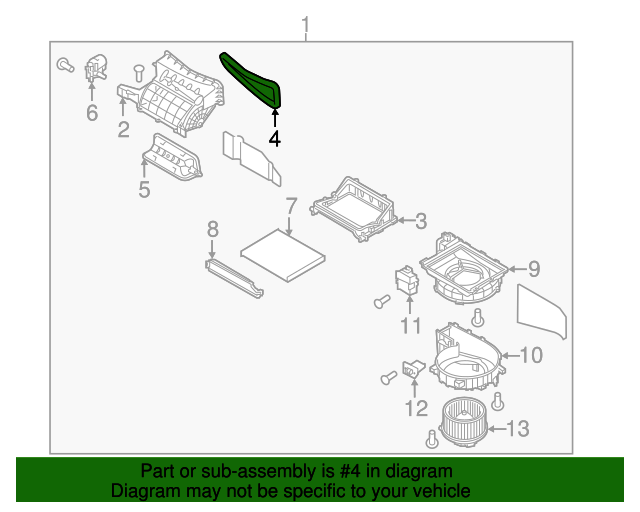 97127-A7100 - Seal 2014-2018 Kia | Kia.Parts Store
