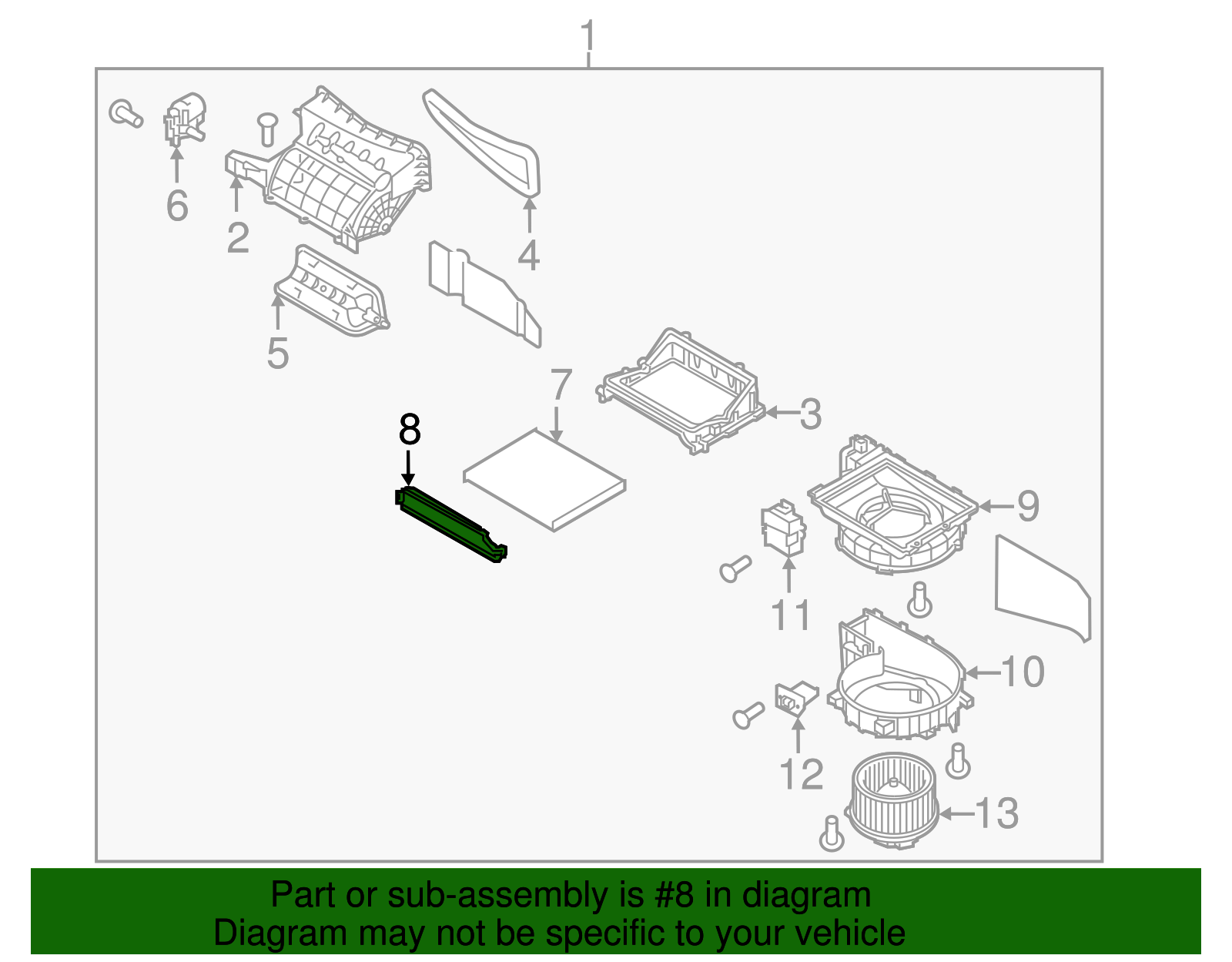 2014-2018 Kia Filter Cover 97129-3X000 | OEM Parts Online