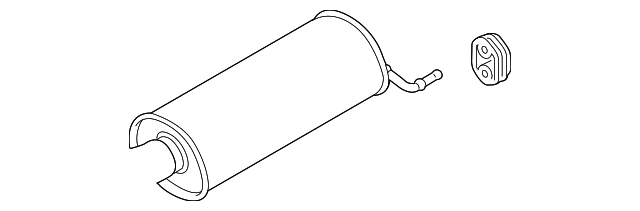 28650-K0630 - Muffler & Pipe 2023-2024 Kia Soul | Kia.Parts Store