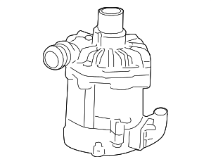 11517584088 - 2010-2014 BMW Engine Auxiliary Water Pump (11-51-7-584 ...