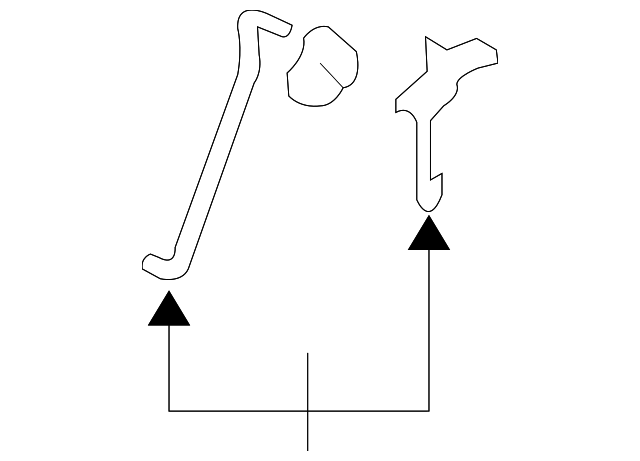 2005-2007 Toyota Sequoia Hood Safety Catch 53550-0C030 | Discount Parts ...