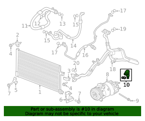 2017-2020 Jaguar XE Control Valve C2D51357 | OEM Parts Online