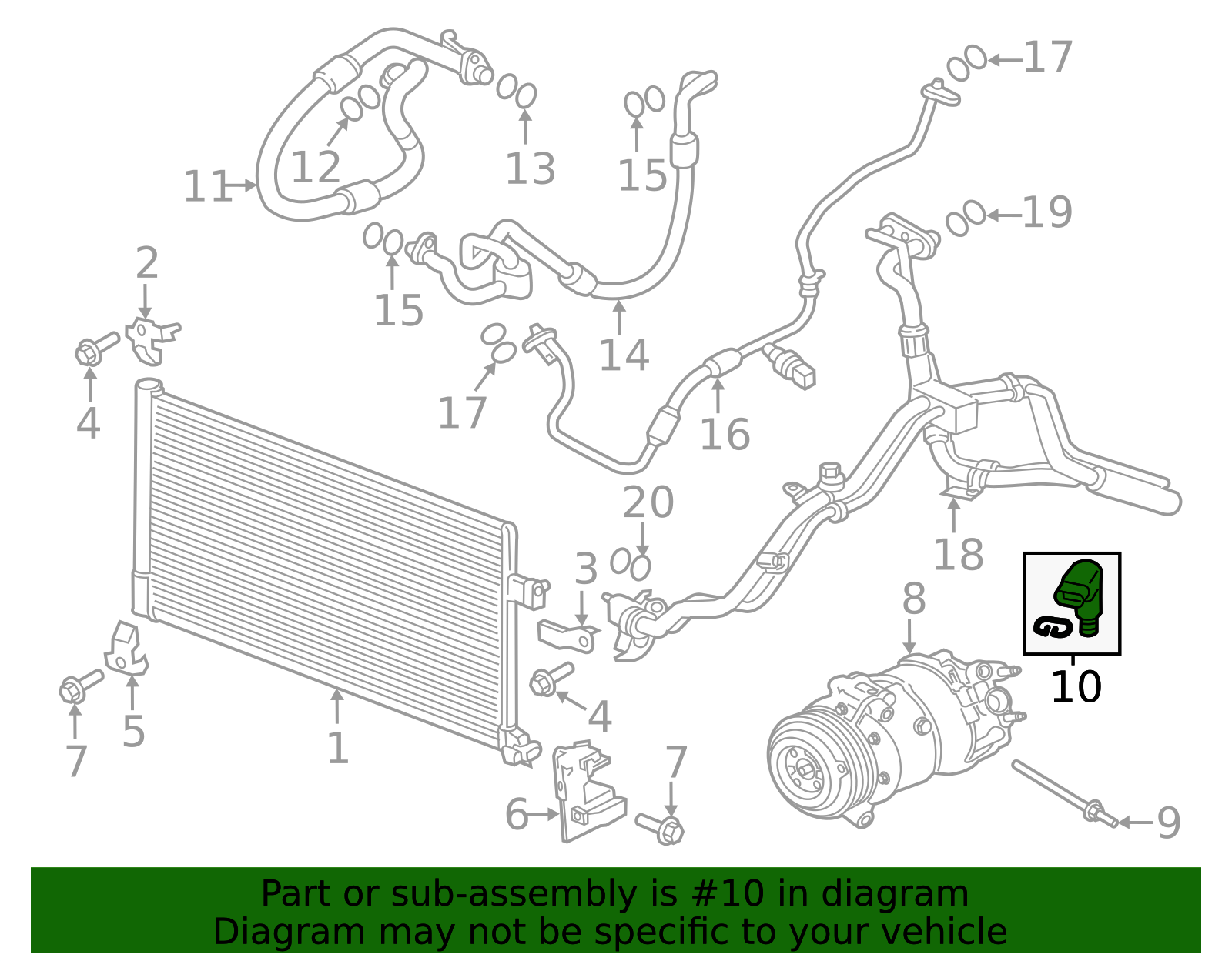 2017-2020 Jaguar XE | Control Valve | C2D51357 | OEM Vehicle Parts