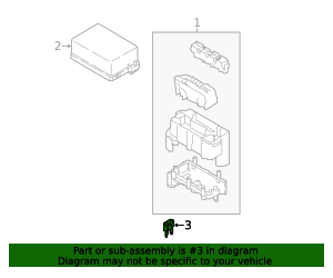 2018-2025 Nissan Fuse 24319-7992A | OEM Parts Online