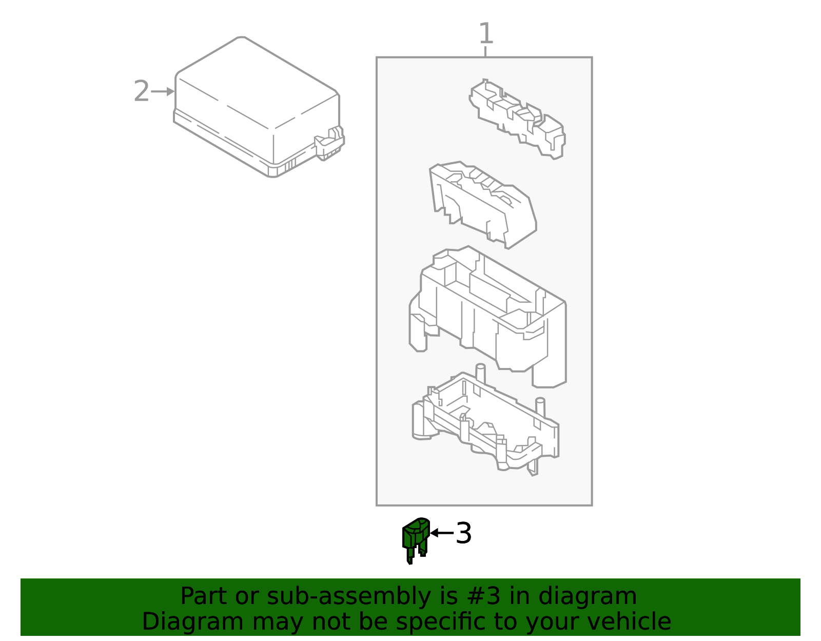 2018-2025 Nissan Fuse 24319-7992A | OEM Parts Online