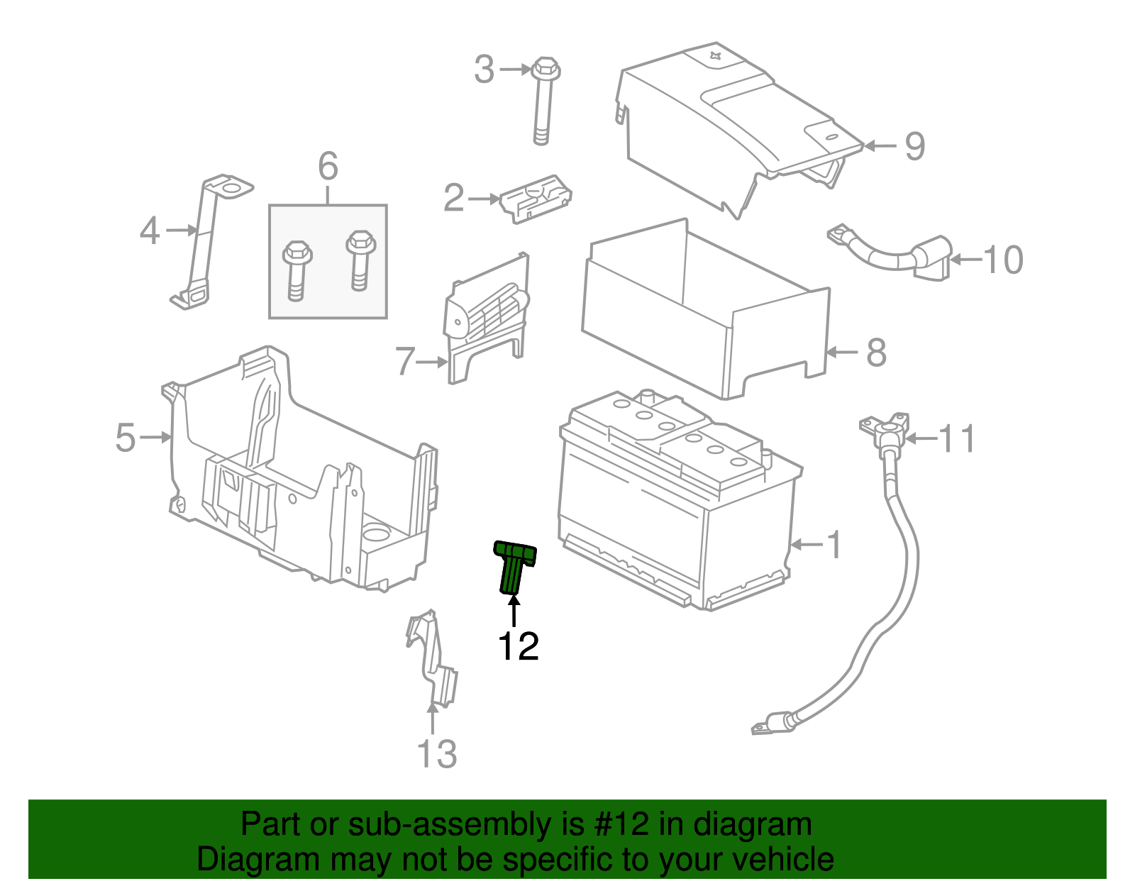 Genuine Sensor for 2010-2011 Saab 9-5 | Part# 13505369 | Over 30% Off ...