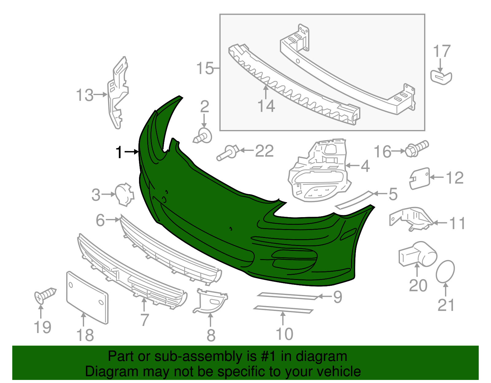 2010-2013 Porsche Panamera Bumper Cover 970-505-911-44 | Sunset Porsche ...