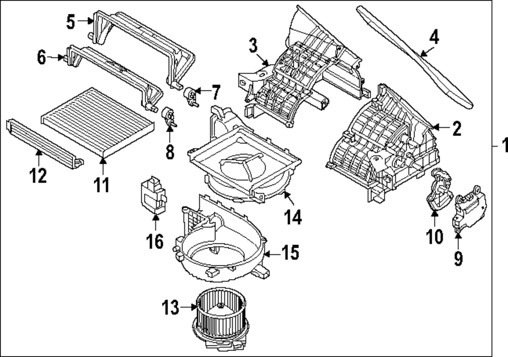 97113-AT000 - Blower Motor 2023-2025 Kia | Kia.Parts Store
