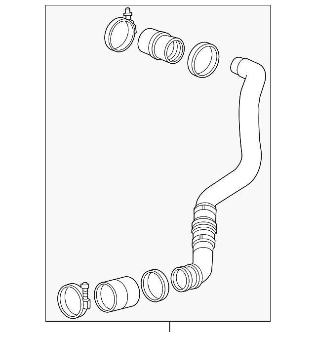 GM Parts | (87839947) - Inter-Cooler Hose | GM Parts Store