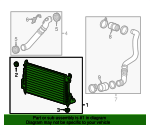2017-2019 GM Charge Air Cooler 84424688 GM | GMPartsDirect.com