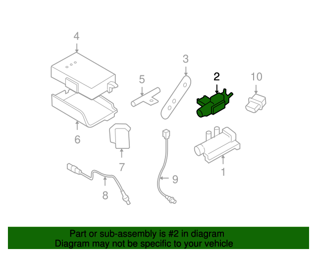2007-2014 Hyundai Solenoid Valve 39461-3C200 | OEM Parts Online
