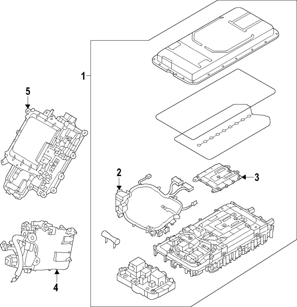 2024 Lincoln Nautilus Inverter Assembly PZ1Z-7B012-B | QuirkParts