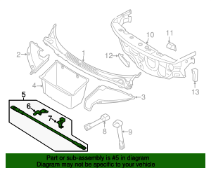 Genuine BMW 39-20-6-862-916 | Center Support | FREE Shipping on Most ...