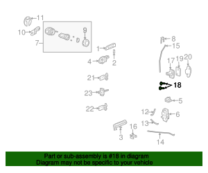 2003-2025 GM 8x1.25x25 Multi-Purpose Bolt 11518445 GM | GMPartsDirect.com