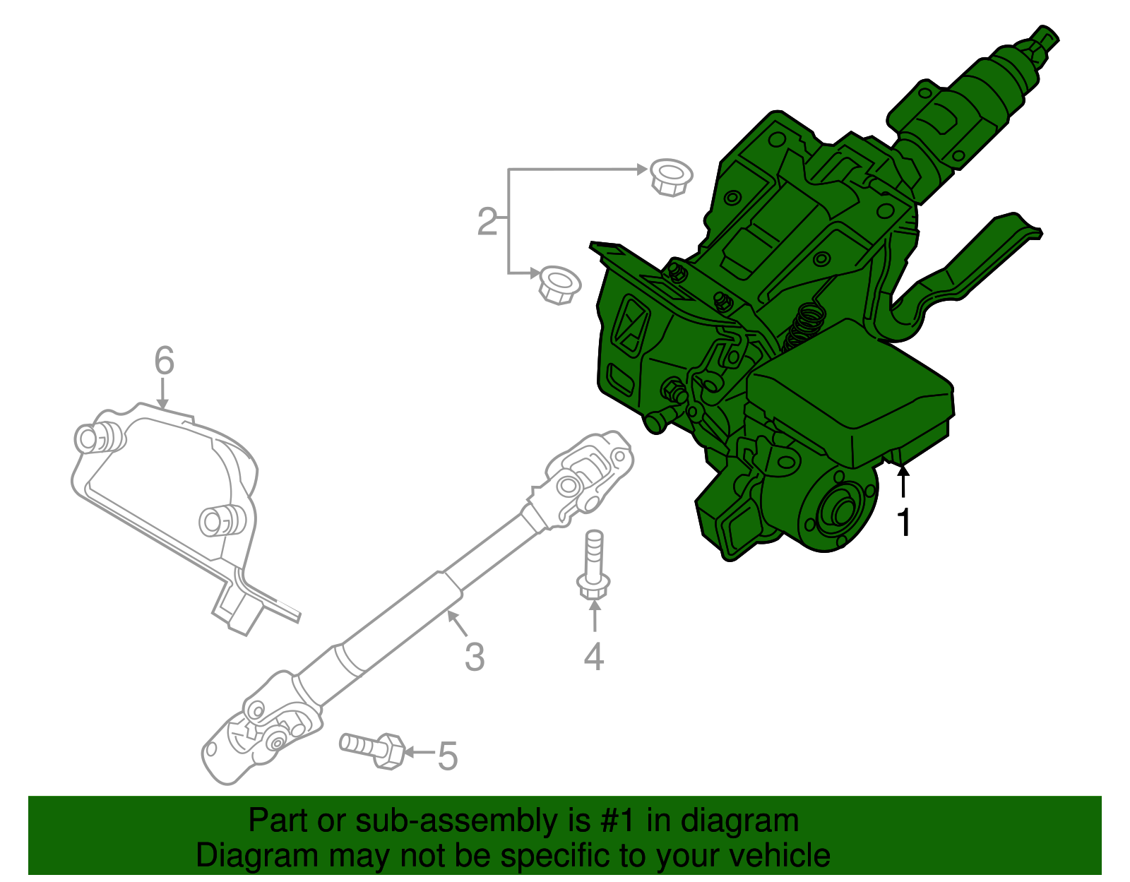Mazda Parts For 2016-2017 Mazda CX-3 Steering Column DB4G-32-100K ...