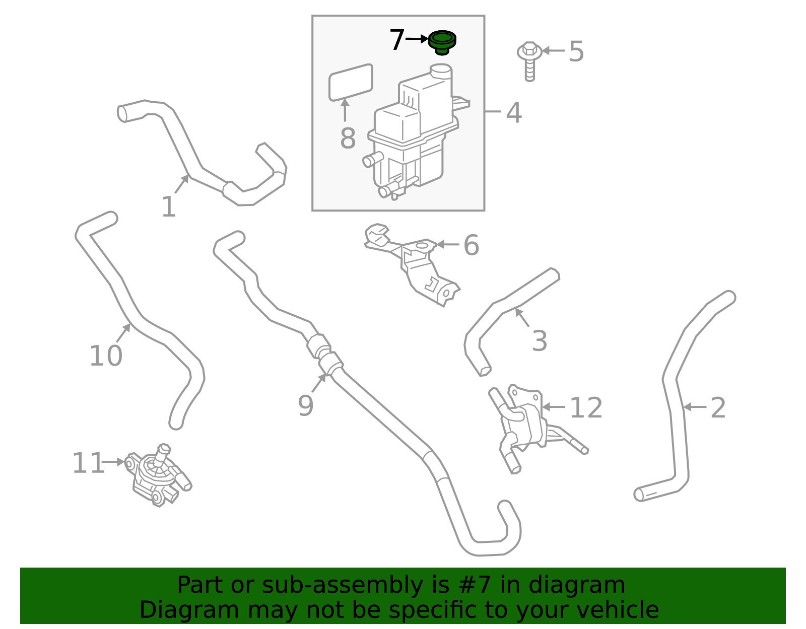 2007-2025 Lexus Cap 16475-28140 | OEM Parts Online