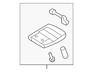 Genuine Toyota Map Lamp Assembly part# 63650-0C370-E0 for 2010-2013 ...