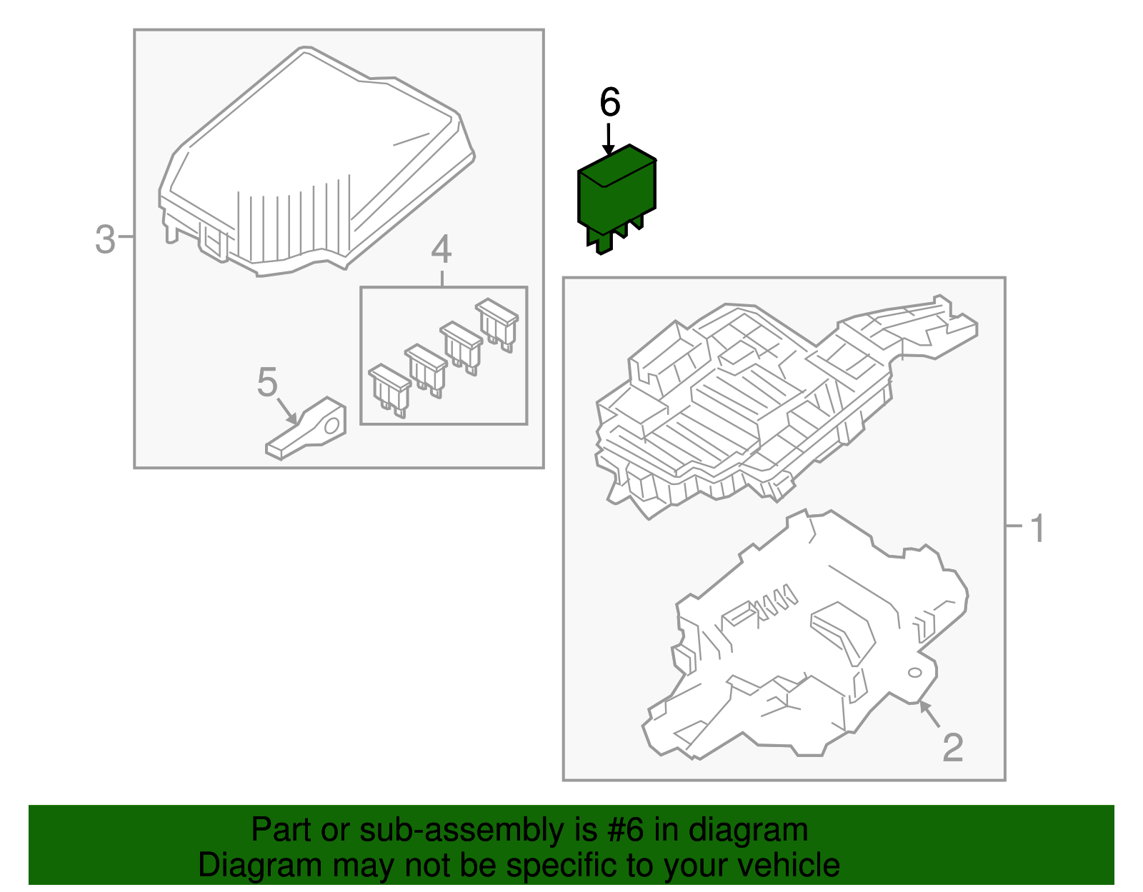 2003-2025 Mazda Fan Relay G110-67-730 | OEM Parts Online