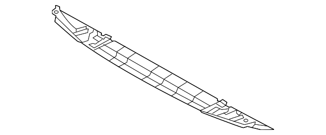 4G8-807-611-C - Deflector 2012-2015 Audi A7 Quattro | Audi OEM Parts