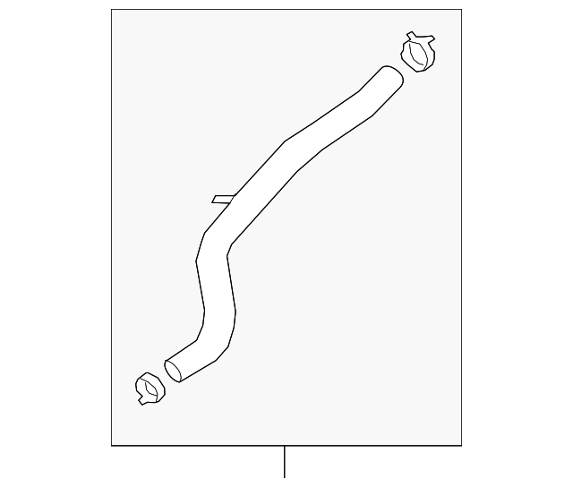 2019-2020 Hyundai Santa Fe Lower Hose 25415-S1500 | OEM Parts Online