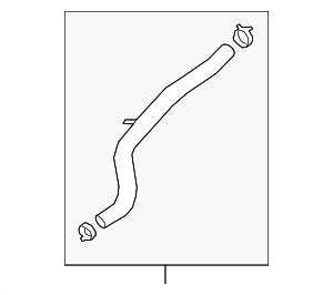 2019-2020 Hyundai Santa Fe Lower Hose 25415-S1500 | OEM Parts Online