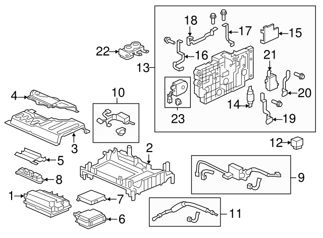 1K000-RTW-A63 - Control Unit 2011 Honda CR-Z | Honda Parts Online