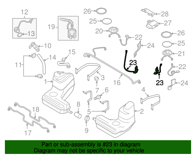 420-919-673 - Fuel Sender Unit 2008-2015 Audi R8 | Audi OEM Parts